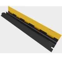 China Cost Effective One Channels Rubber Cable Protector Economic Cable Protector Rubber for sale