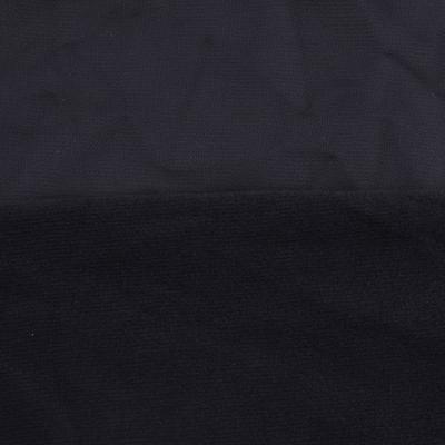 China Breathable and soft extra thin Loop fabric wide Hook and Loop tape in black and white color for sale