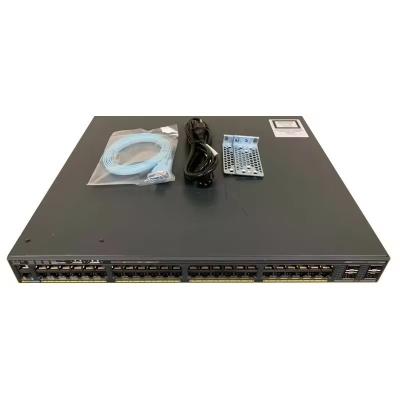 Китай WS-C2960X-48FPD-L 48-портный гигабитный Ethernet POE сетевой коммутатор с совместимостью SNMP продается