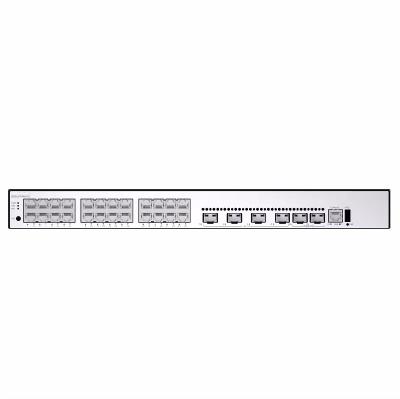 China Intercambio de red de 24 puertos 10/100/1000BASE-T Ethernet con puertos SFP de 10 gigabits y puertos de pila 12GE en venta