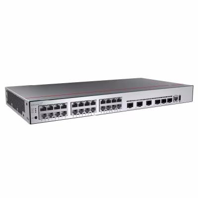 China Intercambio de red de 24 puertos 10/100/1000BASE-T Ethernet con puertos SFP de 10 gigabits y puertos de pila 12GE en venta