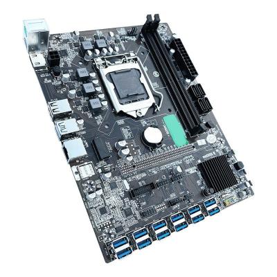 China 12 USB Transfer Graphics Card B250C Moederbord met andere chipset en 16 GB geheugenbank Te koop