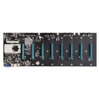 China Custom S37 8 GPU Mining Motherboard Case 2000W PSU for Workstation for sale