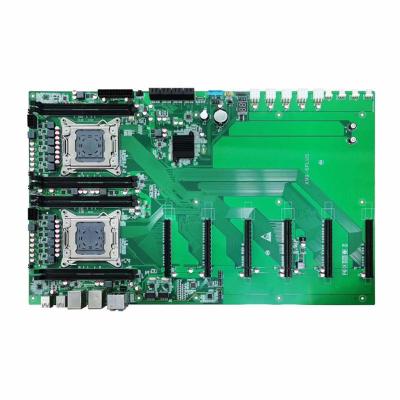 China Dubbelgeheugenkanaal X99-6plus moederbord met 6GPU-grafiekkaart en 8*SATA-poorten Te koop