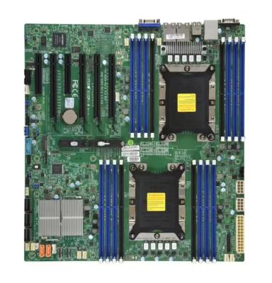 China Server moederbord X11DPI-N Dual Socket LGA3647 C621 Chip DDR4 geheugen voor werkstation Te koop