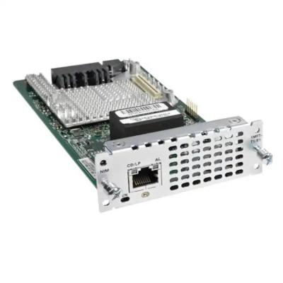 Cina Dimensione personalizzata Modulo di voce e WAN NIM-1MFT-T1/E1 Multi flex di quarta generazione in vendita