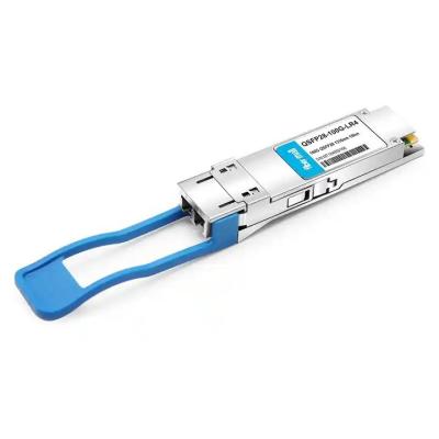 Cina Modulo trasmettitore 100GBASE-LR4 QSFP28 QSFP-100G-LR4-S personalizzato per SMF DOM LC 10 km in vendita
