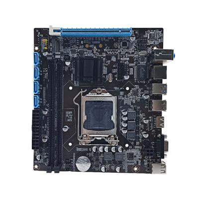 中国 フォームファクター H110 PCマザーボード LGA1151 i3 i5 i7 cpu サポート デュアル DDR3 デスクトップマザーボード H110 販売のため