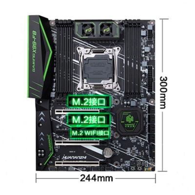 Cina Intel E5 2678v3/E5 2680v3 LGA2011 CPU abilitata X99 Motherboard con DDR4 Combo Kit Set in vendita