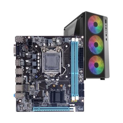 Cina Scheda madre desktop H61 personalizzabile con doppio canale DDR3 e fattore di forma M-ATX in vendita
