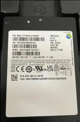 Cina 7.68T 30.72T 12Gb/s SAS SSD per Enterprise Server Personalizzato PM1643A MZILT7T6HALA-00007 in vendita