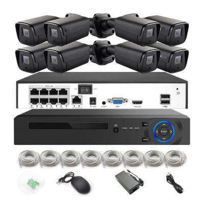 中国 8チャネル カスタマイズされたH.265 4K 8MP 有線POE IPネットワーク セキュリティ ホーム CCTVカメラシステム 販売のため