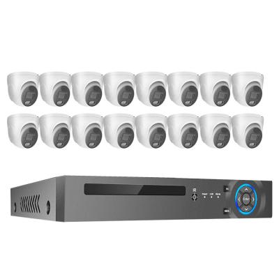 Cina Sistema di telecamere di sicurezza per la casa all'aperto da 16 canali 4K 8MP con PoE NVR e telecamere IP CCTV in vendita