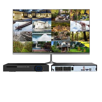Cina 16CH POE Camera System 4K con visione notturna a colori e stato audio a due vie in vendita