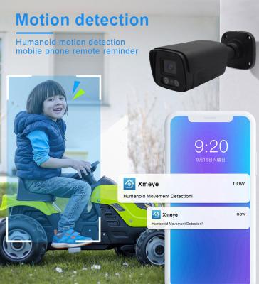 Cina Kit di telecamere IP personalizzato 4CH 4MP per la sorveglianza di sicurezza con telecamere a proiettile all'aperto in vendita