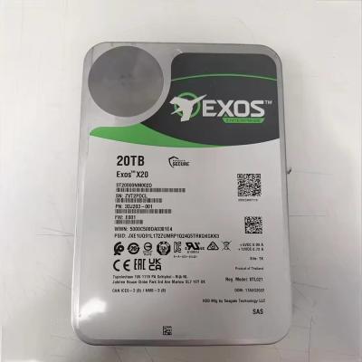 Cina ABS Shell personalizzato ST20000NM002D Exos X20 SAS 20TB 3,5 pollici 512E/4KN SAS 12Gb/s 7200rpm Enterprise Hard Drive interno in vendita