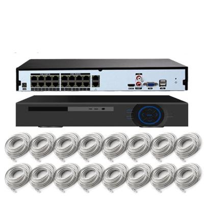 中国 16 Ch CCTV カメラ POE キット,カスタマイズされたHD モーション検出とナイトビジョンスクリーン 販売のため