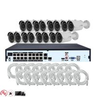 China 16CH PoE IP Camera System 5MP Face Detection CCTV NVR Kit 8MP 4K Security for sale