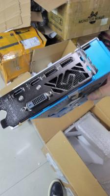 중국 팬 쿨러와 함께 사용 된 RX 580 GPU 새 & 사용 된 AMD 칩셋 데스크톱 게임 VGA DP 출력 인터페이스 판매용