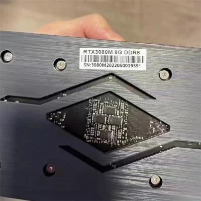 Cina RTX3080m per desktop ad alta efficienza Cartella grafica 8gb geforce RTX 3060m 3070m 3080m per GPU in vendita