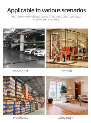 Cina Visione notturna a colori a 4MP con audio Cctv Camera a cupola interna AI POE IP Camera di rete Poe Camera di sicurezza in vendita