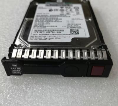 중국 HPE 300GB 2.5" SFF 12Gbps 15K RPM 엔터프라이즈 SC SAS HDD 870753-B21 소음 수준 1.5Gb/s 판매용