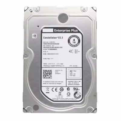 중국 0DRMYH 4TB 7.2K 6Gb/s 3.5" SAS 하드 드라이브 HDD ST4000NM0023 DRMYH 평균 검색 시간 12.0ms 및 기록 속도 100-200MB/s 판매용
