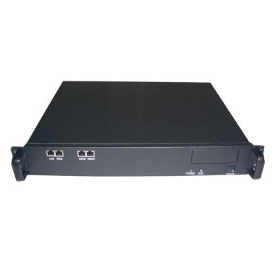 China New Original 1.5U Firewall Gateway Chassis 4 Network Port Chassis Industrial Server Chassis 1U Half ATX Large Board Route for sale