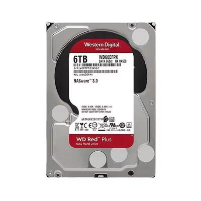 中国 レッドプラス WD60EFPX 6TB NAS ハードディスクドライブ 5400 RPM クラス SATA 6Gb/s 256MB 3.5 インチ HDD 検索時間 販売のため