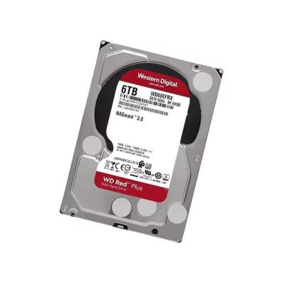Cina Red Plus WD60EFPX 6TB NAS Hard Disk Drive 5400 RPM Classe SATA 6Gb/s 256MB HDD da 3,5 pollici con tempo di ricerca medio veloce in vendita