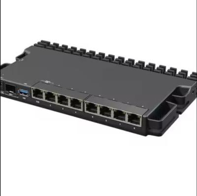 China RB5009UG S IN Nine-port 10g Smart Home/enterprise Ros Router Gigabit Quad Core Poe 600Mbps 2.4g Wi-Fi Transmission Rate for sale