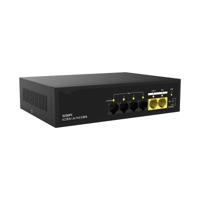 China 100 Mbit/s Dual-port PoE Switch Perfect for Wireless Small-scale Monitoring Networking in Outdoor and Indoor Scenarios for sale