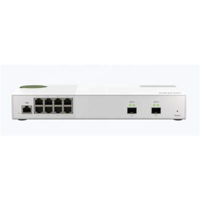 Китай Оригинальный QSW-M2108-2S Два порта 10GbE SFP+ и восемь портов 2.5GbE Ethernet L2 Веб-базированный коммутатор NMS продается