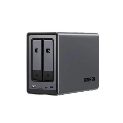 China UGREEN NASync DXP2800 2-Bay Network Storage with Intel N100 Quad-core CPU, 8GB DDR5 RAM, and 2.5GbE LAN for sale