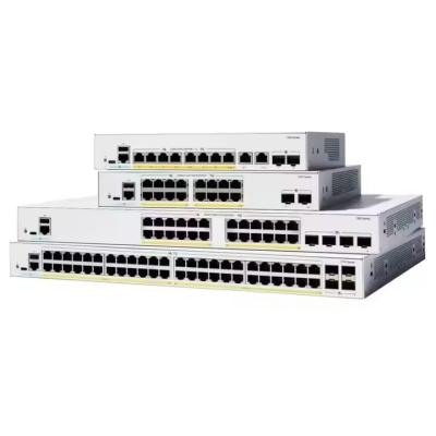 China C1300-48P-4G Cisco Enterprise Switch 48 Port PoE+ Gigabit Ethernet Switch with 4x1GE SFP Ports and 370W Power Budget for sale