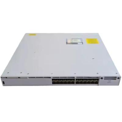 China Original New Cisco C9300-24S-A Network Switch with 24 Gigabit SFP Ports POE Function and Modular Uplink for sale
