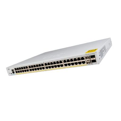 China Original New Cisco Managed Switch with 48 Port GE and 4x10GE SFP+ Stackable Networking Switch for sale