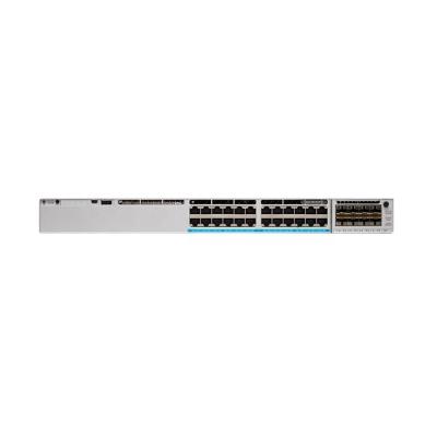 China Cisco Catalyst 9300 24 Port Multigigabit Ethernet Network Switch with UPOE and 480 Gbps Capacity for sale