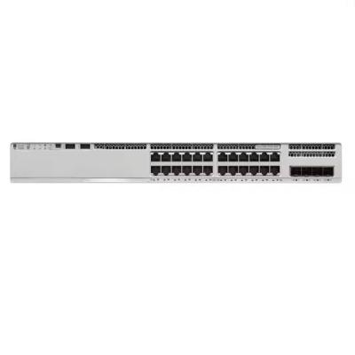 China Original New Cisco C9200L-24T-4G-E Catalyst 9200 Series 24 Ports 4x1G Uplink Stackable Network Switch for sale