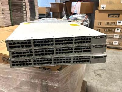 China Original New Cisco Switch C9300-48UXM-A 48-port 2.5G UPOE Stackable Network Switch for sale