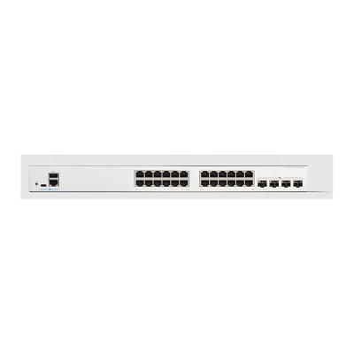 China Catalyst C1200-24T-4G 24 Port Ethernet Switch with 10/100/1000Mbps Speed and Layer 3 Static Routing for sale