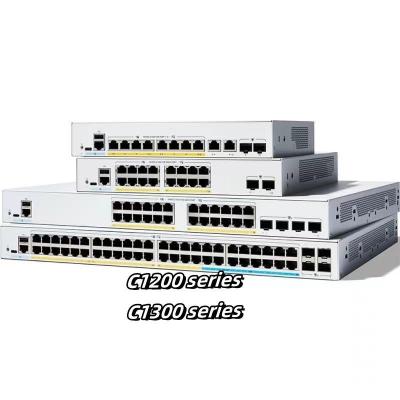 China C1200 Series 24 Port POE Ethernet Switch with 4x Gigabit SFP Rack-mountable Network Switch for sale