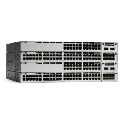 China C9300-48P-A Cisco Catalyst 9300 48 Port Gigabit PoE Switch Stackable Layer 3 with 480Gbps Capacity for sale
