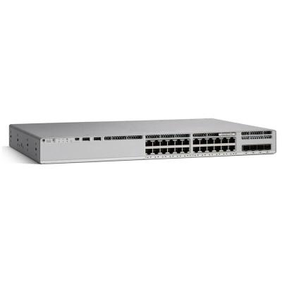 China Original C9200L-24P-4G-A Cisco C9200 Series 24-Port POE Stackable Enterprise Network Switch for sale