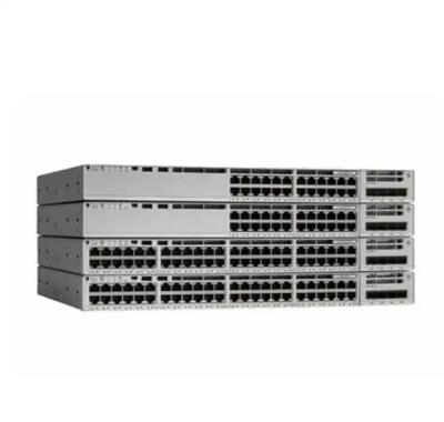 China Cisco Catalyst 9200L 48-Port Gigabit Switch with 10G Uplink and Stackable Functionality for sale