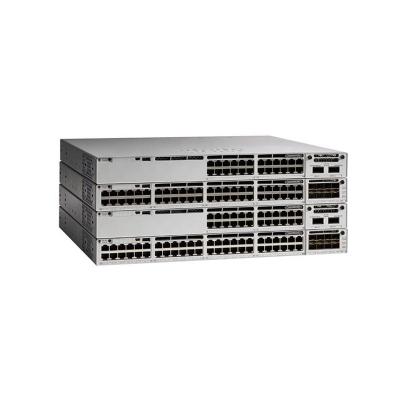 China New Original Cisco Catalyst 9300 Series 24-Port SFP Network Switch with 104 Gbps Capacity and Modular Uplinks for sale