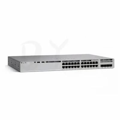 China Cisco Catalyst C9200L-24T-4G-E 24 PoE+ Ports Scalable Stacking Layer 3 Managed Switch with Network Essentials Software for sale