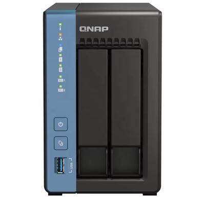 China QNAP Networking Storage Nas Portable TS-216-2G/CortexA55 Four Core CPU/2x M.2 2280 PCIe/NPU Nas Storage Server for sale