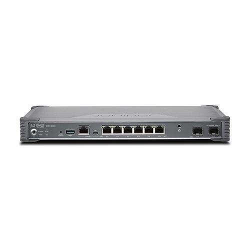 Quality Juniper SRX300-SYS-JB 9 Gbps Services Gateway with Junos Software Base 100 Simultaneous Sessions VPN Support in Stock for sale