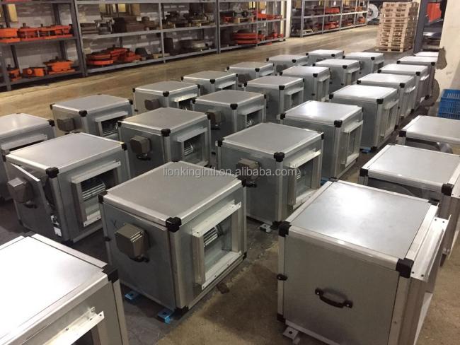 Direct drive cabinet inline duct fan